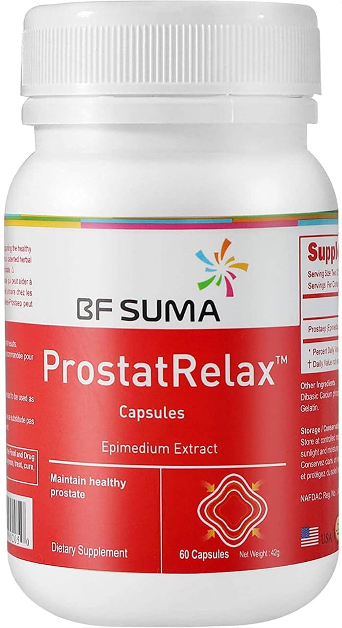 BF Suma Prostatrelax For Prostate Enlargement Causes | 100% Best ...